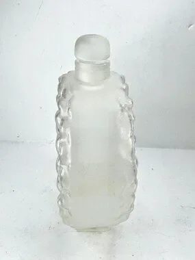 Art | Vintage Tall Rene Lalique Crystal Dahlia No 3 Perfume Bottle 7 ...